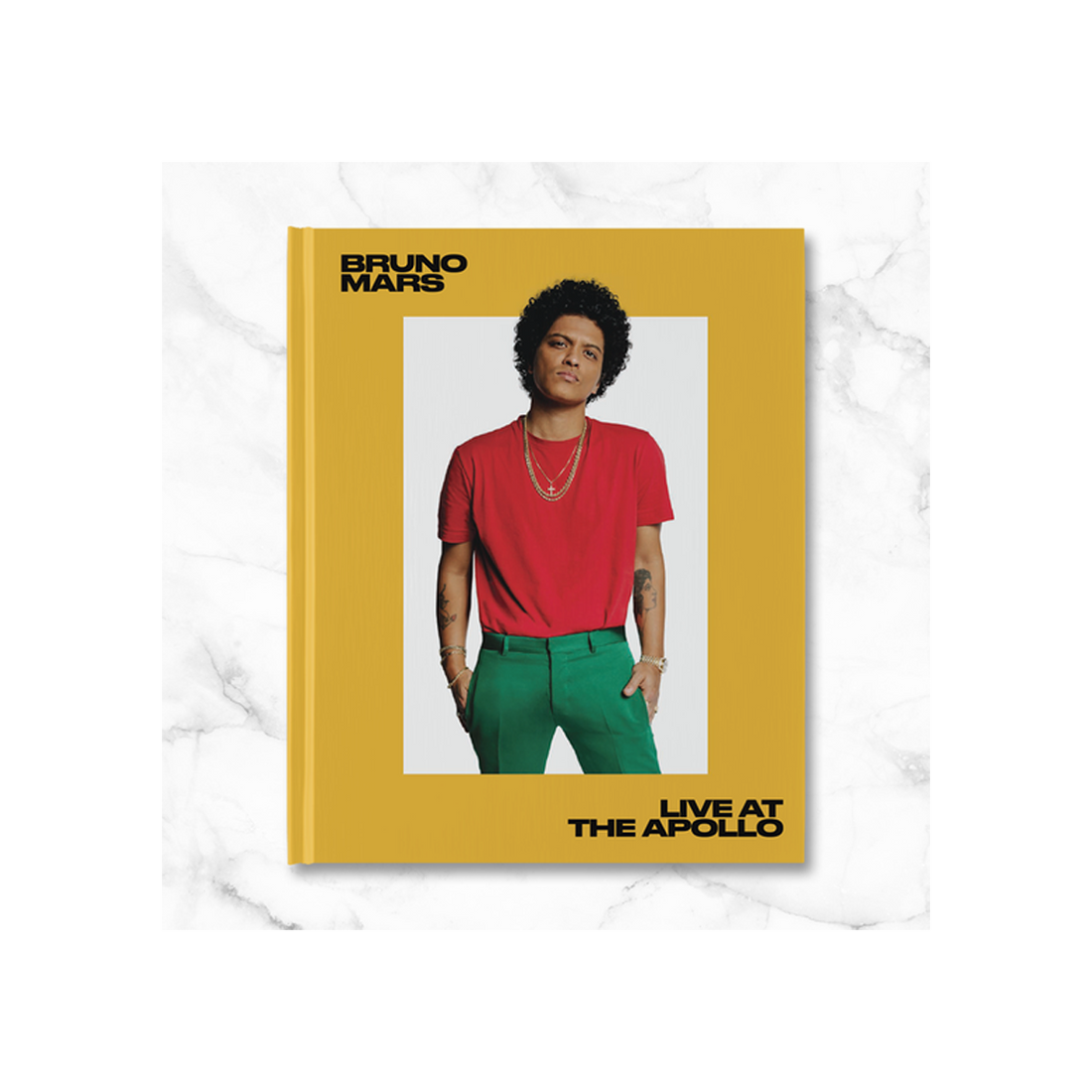 Live At The Apollo Hardcover Book – Bruno Mars
